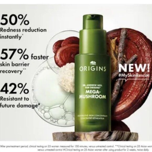 Origins | Skincare | Nib Origins Megamushroom Barrier Rescue ...